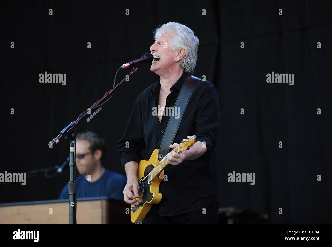Graham Nash from Crosby, Stills and Nash performing during the 2009 ...