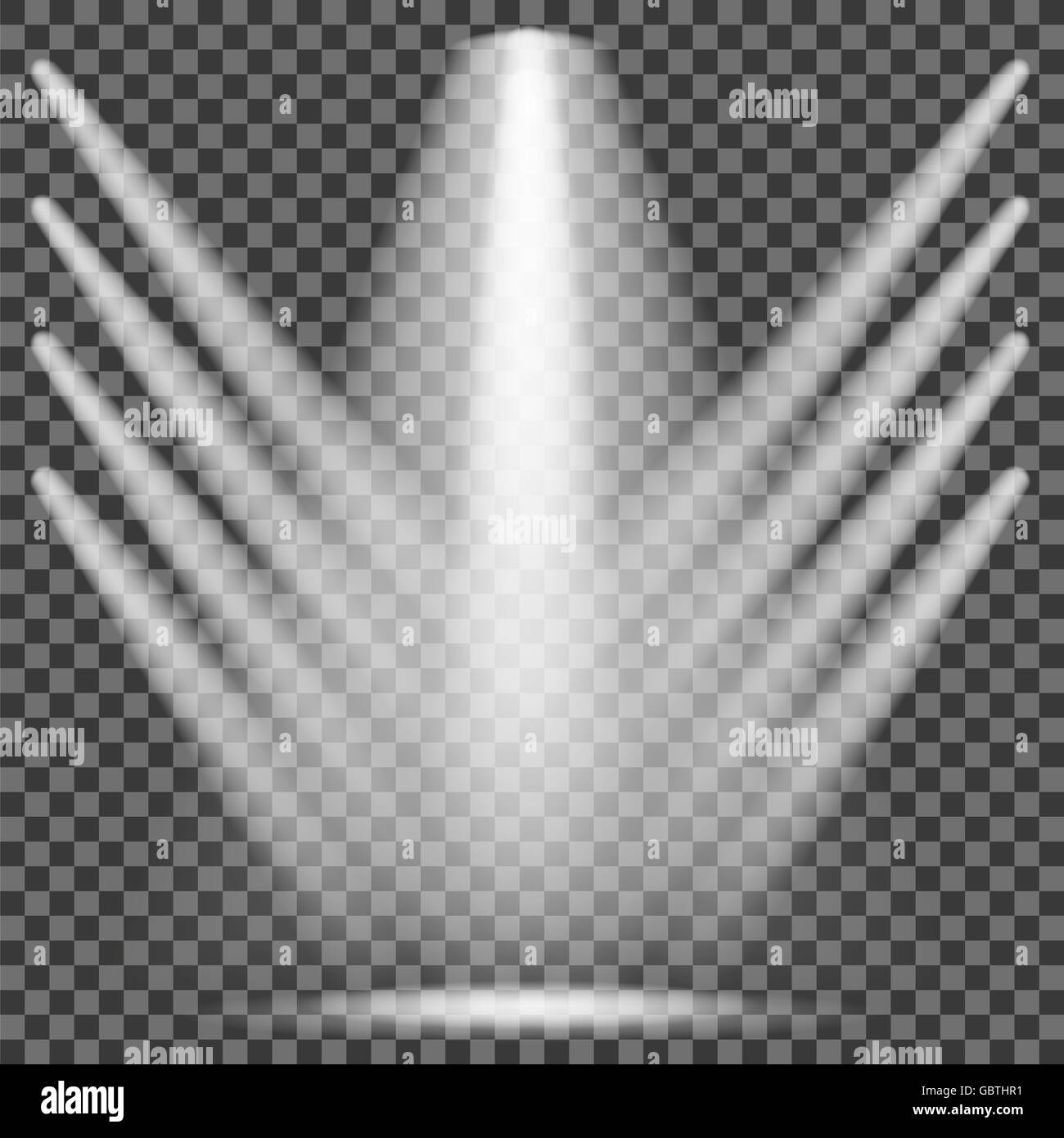 Projection light scene Black and White Stock Photos & Images - Alamy