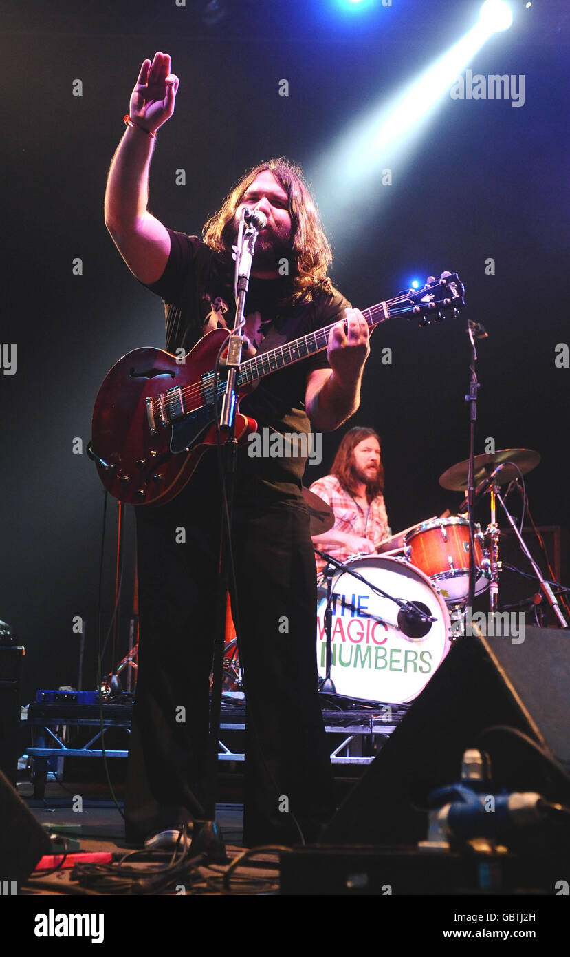 The magic numbers on pepsi max stage hard rock calling hi-res stock ...