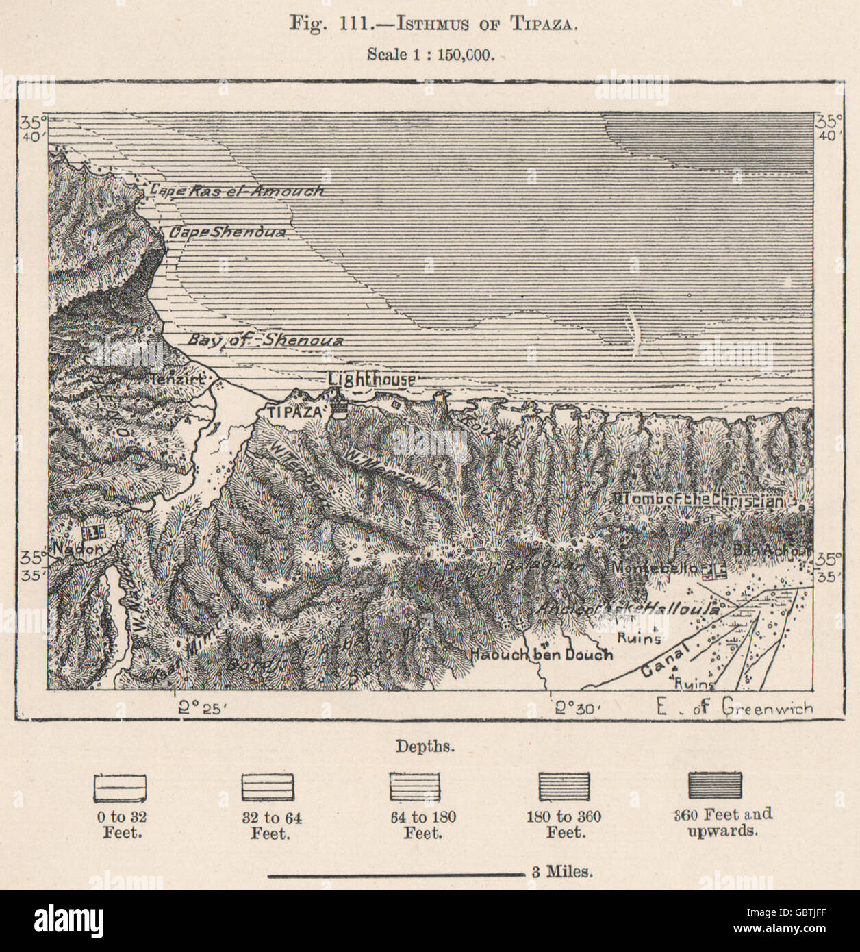 Tipaza map hi-res stock photography and images - Alamy