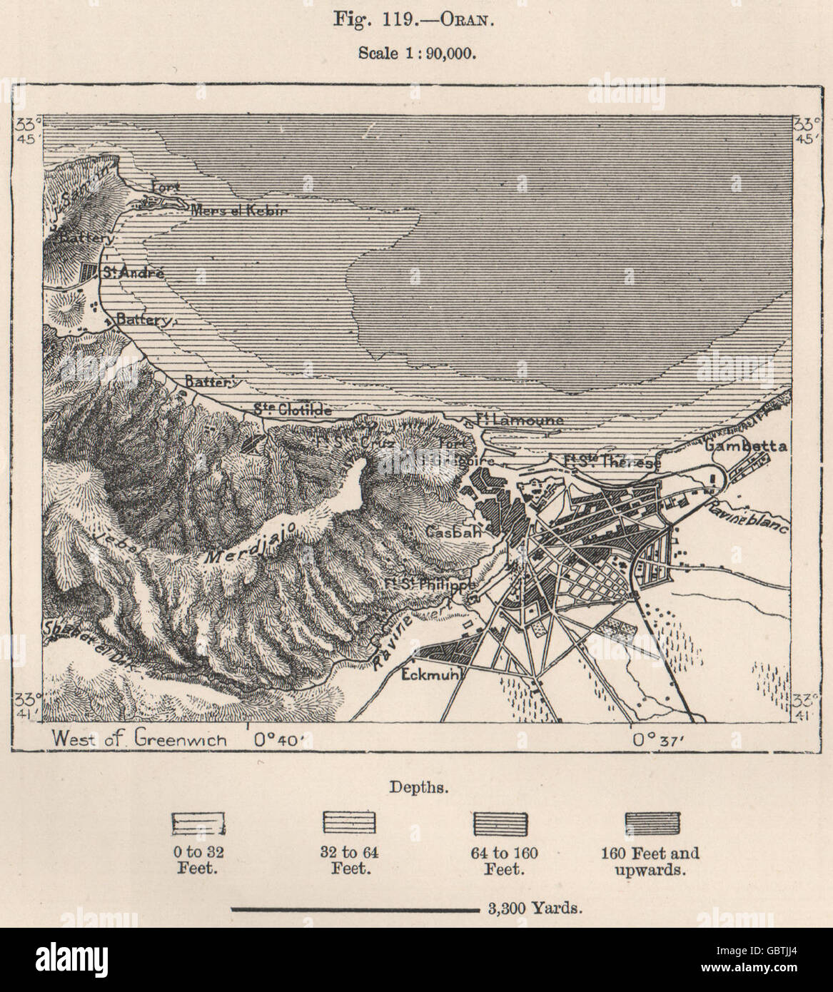 Oran map hi-res stock photography and images - Alamy
