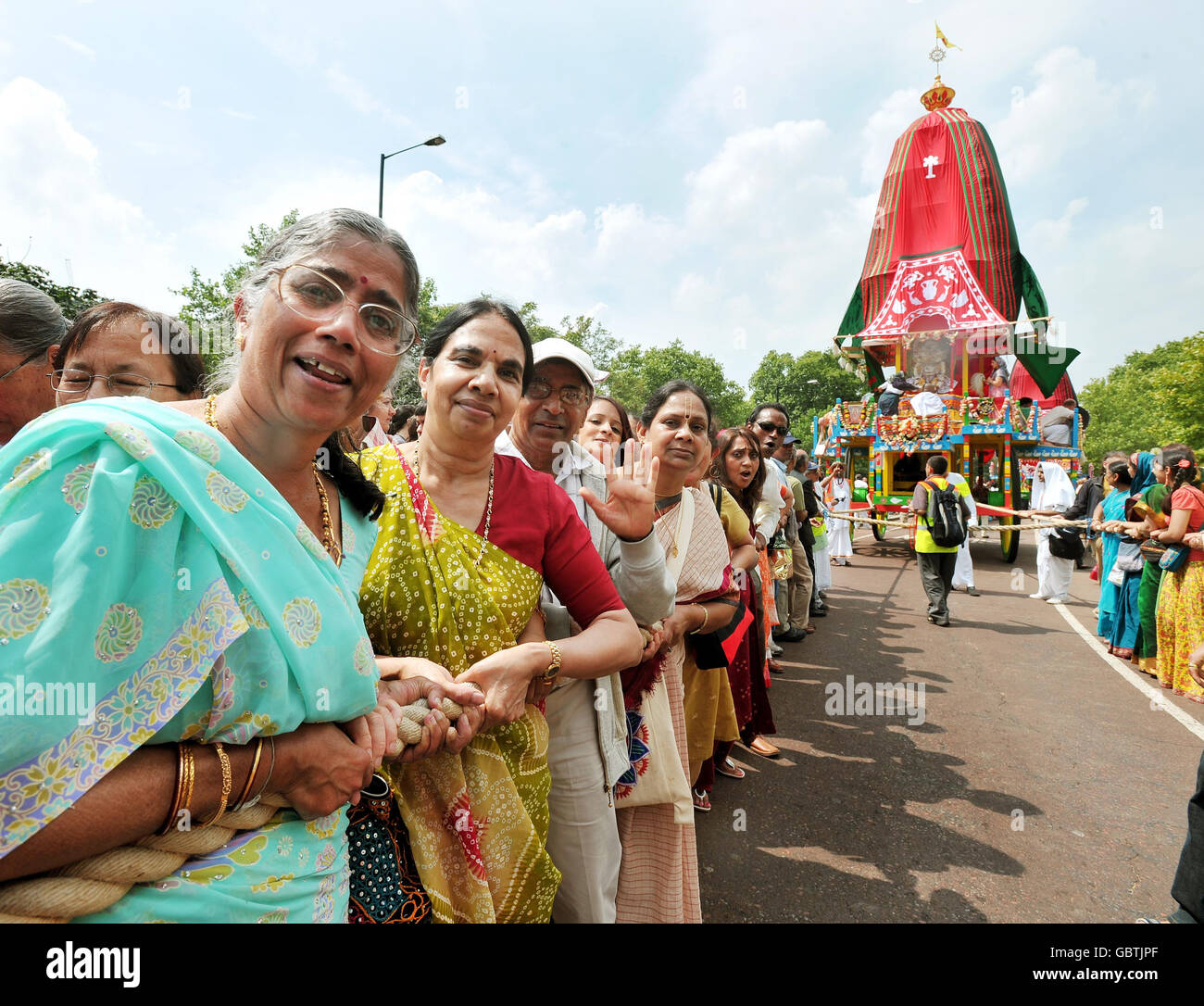 The 'Ratha-yatra' Festival Stock Photo - Alamy