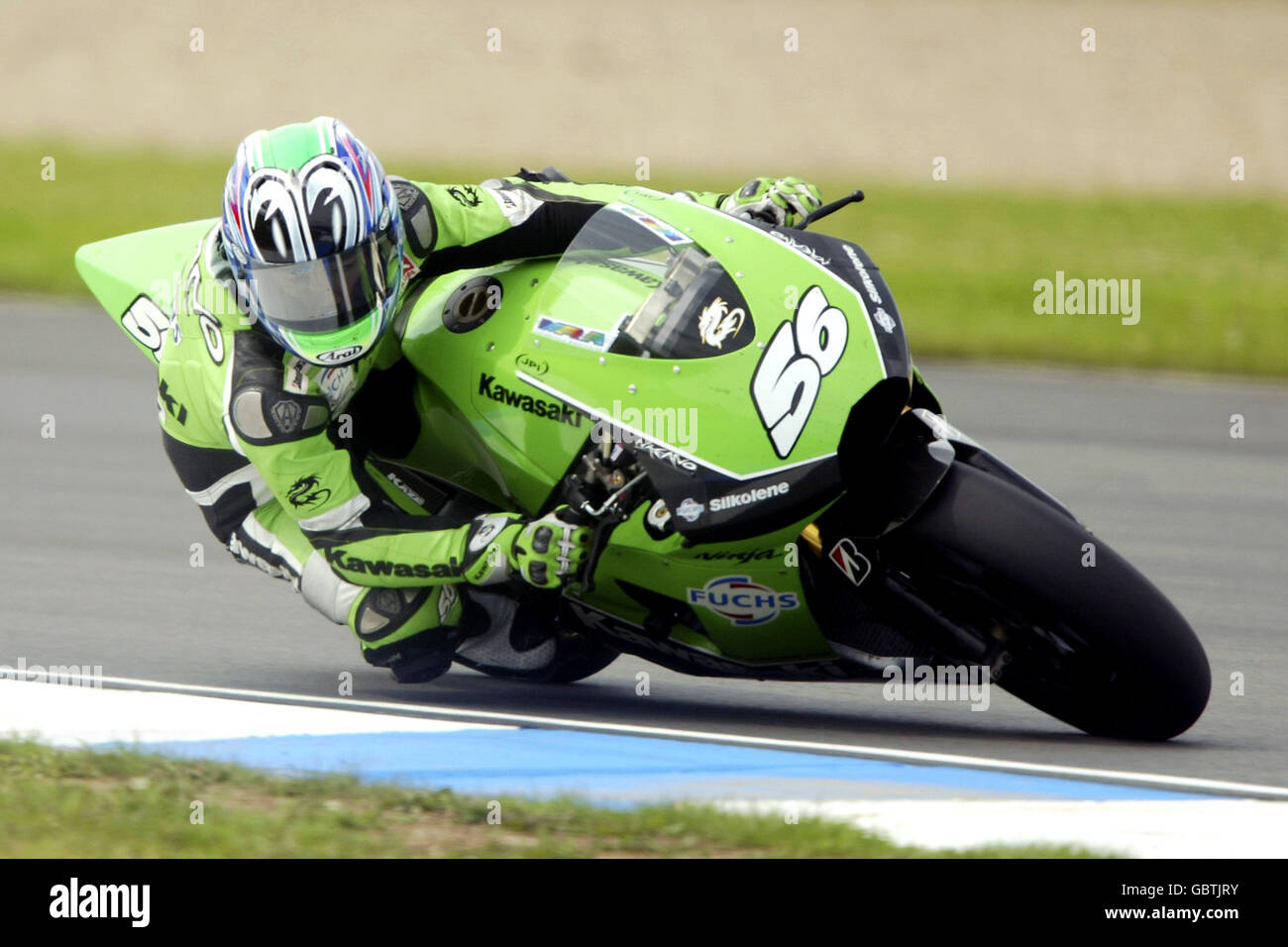 Motorcycling - British Grand Prix - Moto GP - Qualifying Stock Photo ...