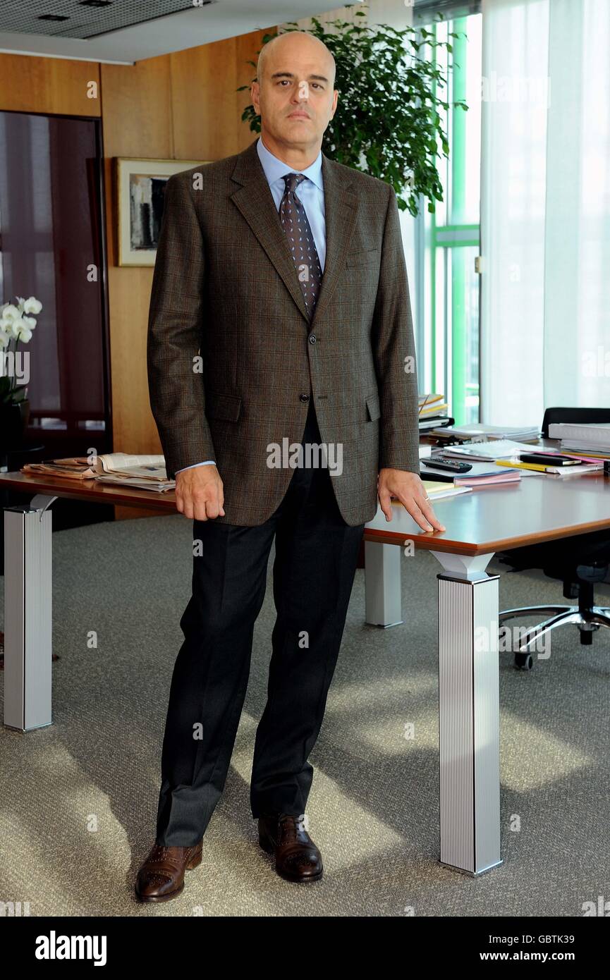 Claudio Descalzi, CEO of ENI Credit © Claudio Brufola/Sintesi/Alamy ...