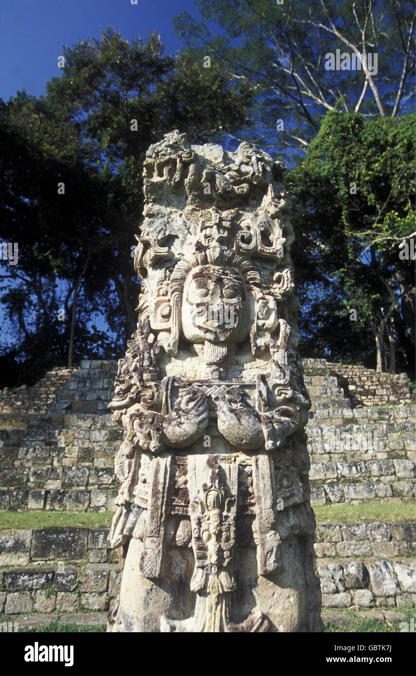 The Ruins of Copan in Honduras in Central America Stock Photo - Alamy