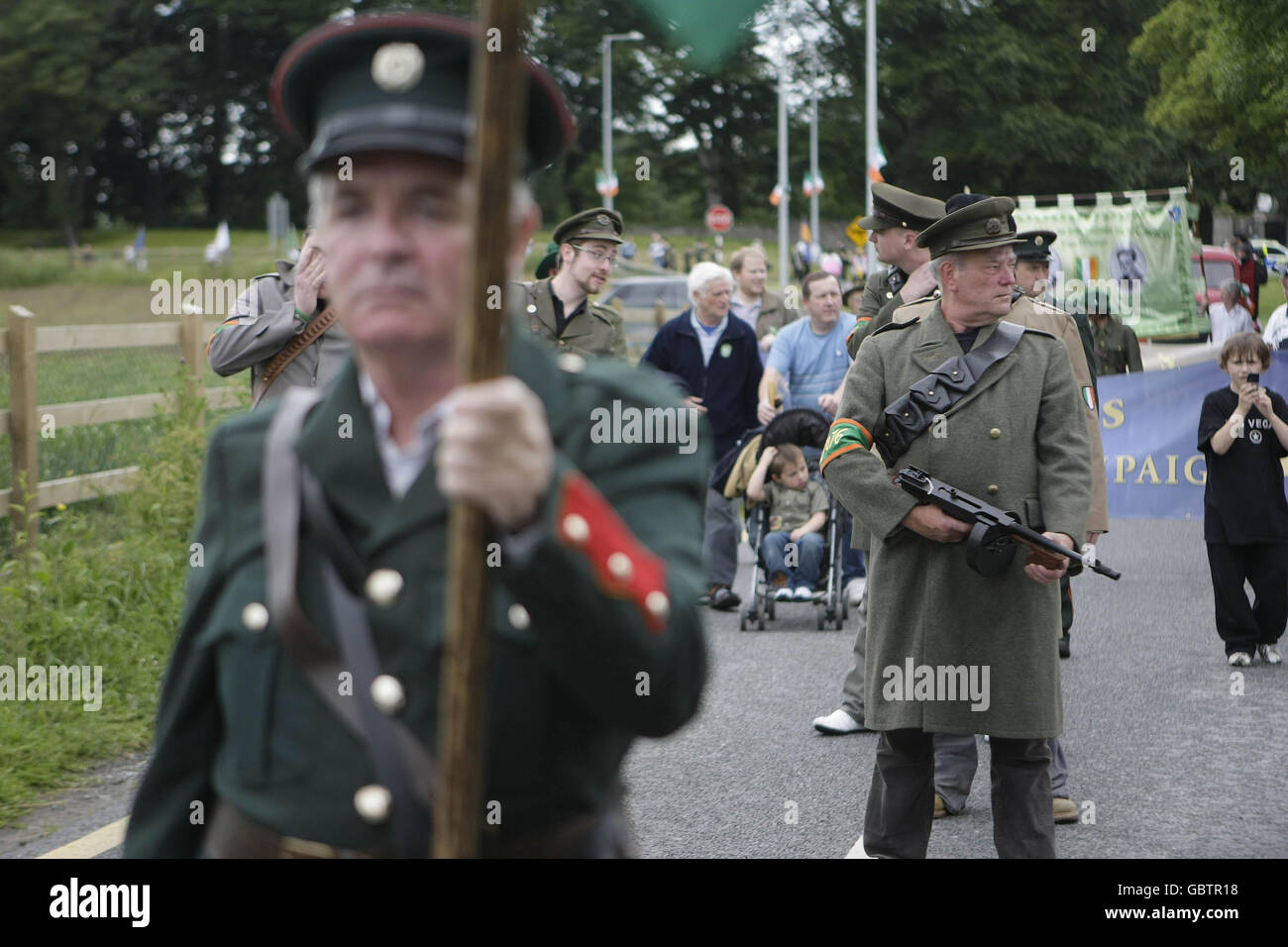 Annual Wolfe Tone commemoration Stock Photo - Alamy