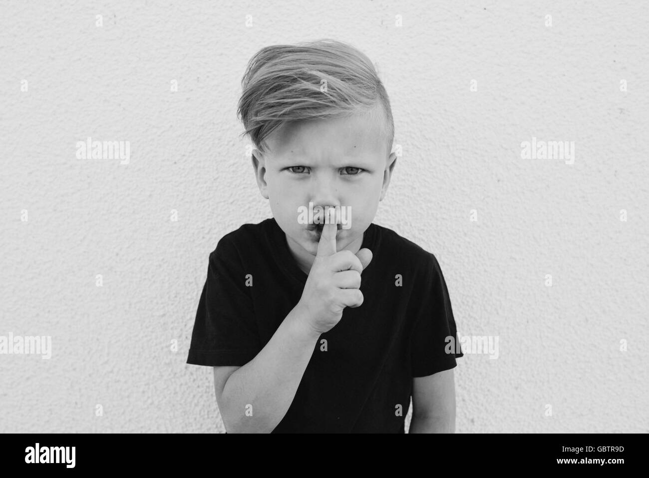 Shhh Kid High Resolution Stock Photography and Images - Alamy