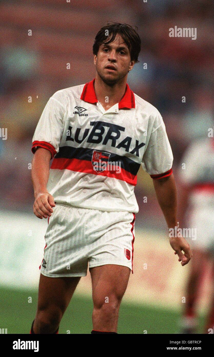 BRAZILIAN SOCCER. ROGERIO, FLAMENGO Stock Photo - Alamy