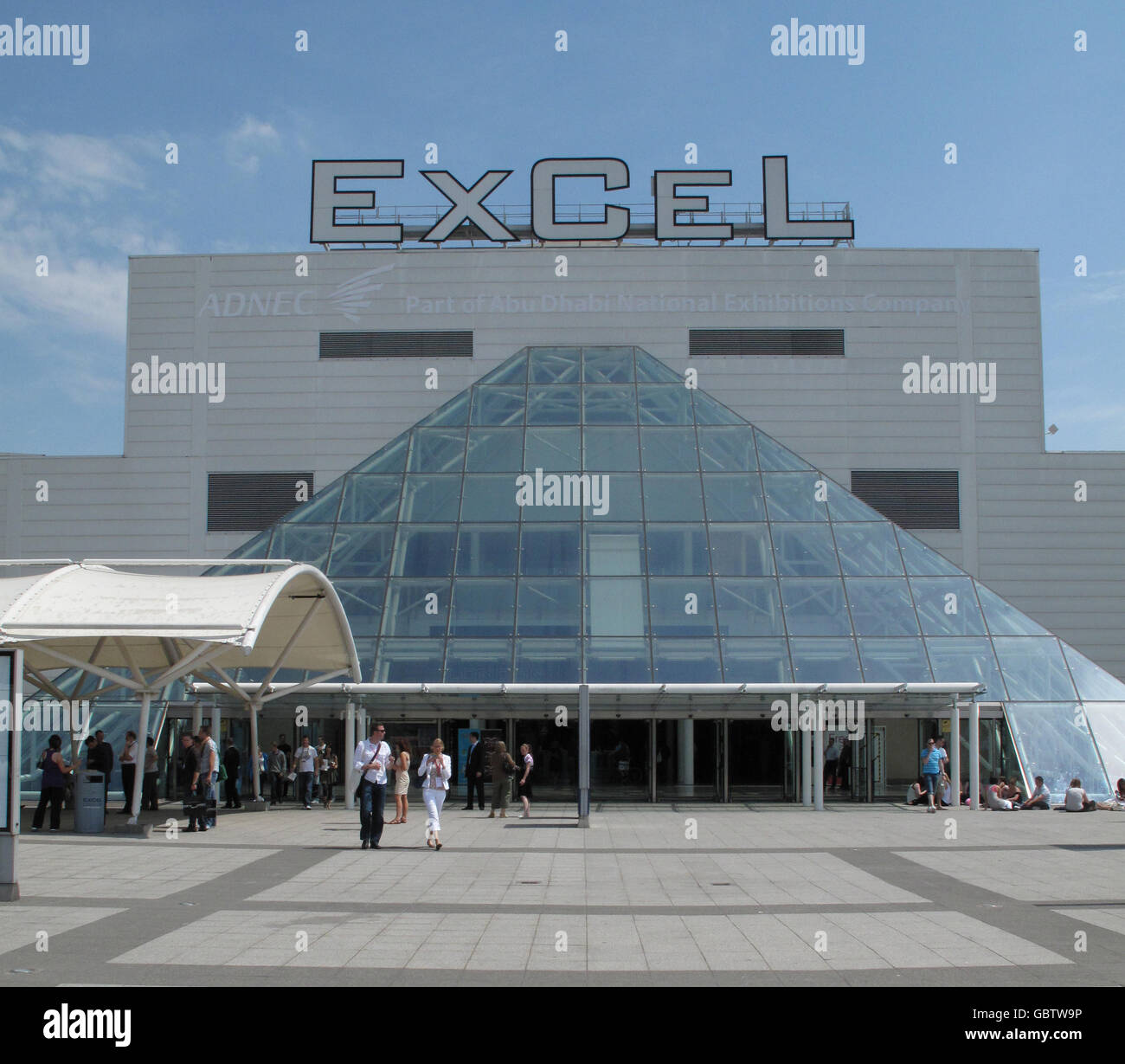 Olympics venue. The Excel centre in Docklands, East London Stock Photo ...
