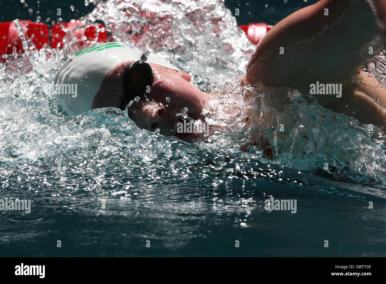 Emma Reid in action during the Scottish Gas National Open Swimming ...