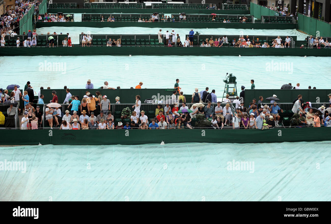 Wimbledon tennis courts aerial hi-res stock photography and images - Alamy