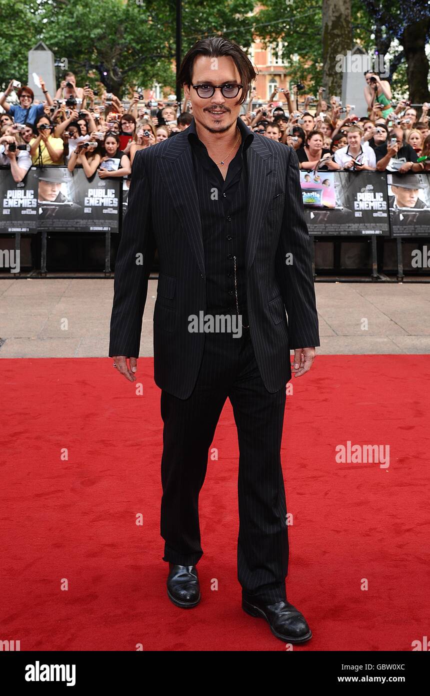 Public enemies johnny depp hi-res stock photography and images - Alamy