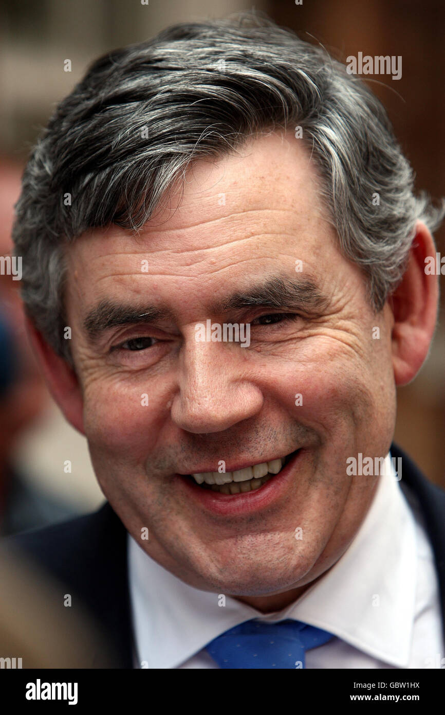 Gordon browns regional tour hi-res stock photography and images - Alamy