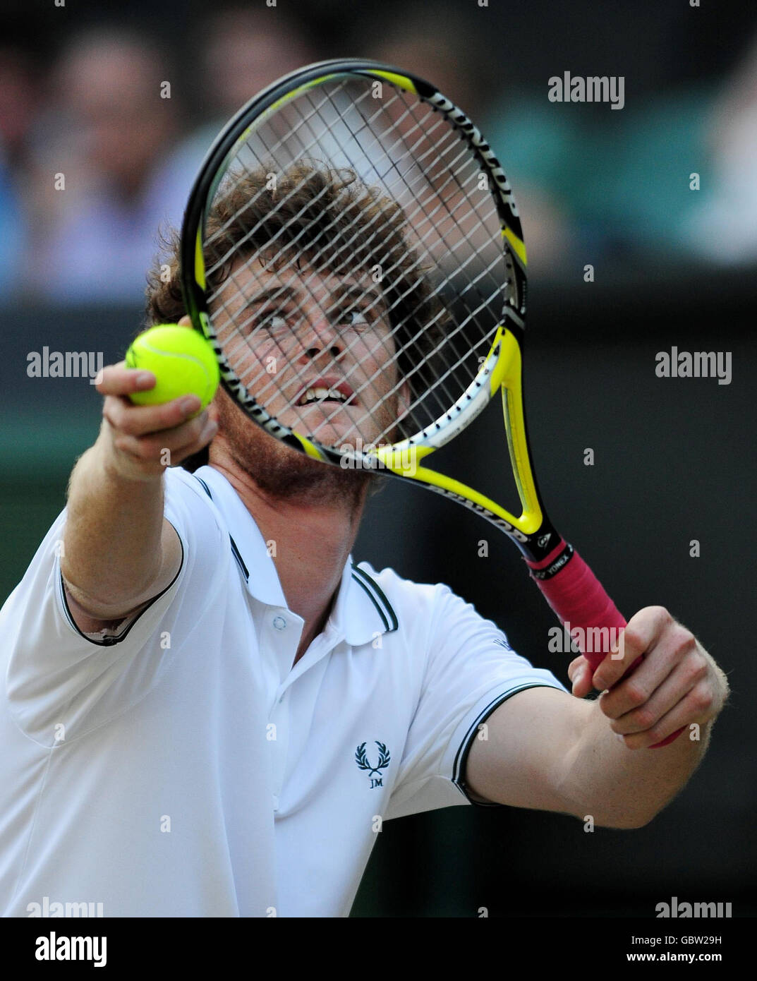 Jamie murray serve hi-res stock photography and images - Alamy
