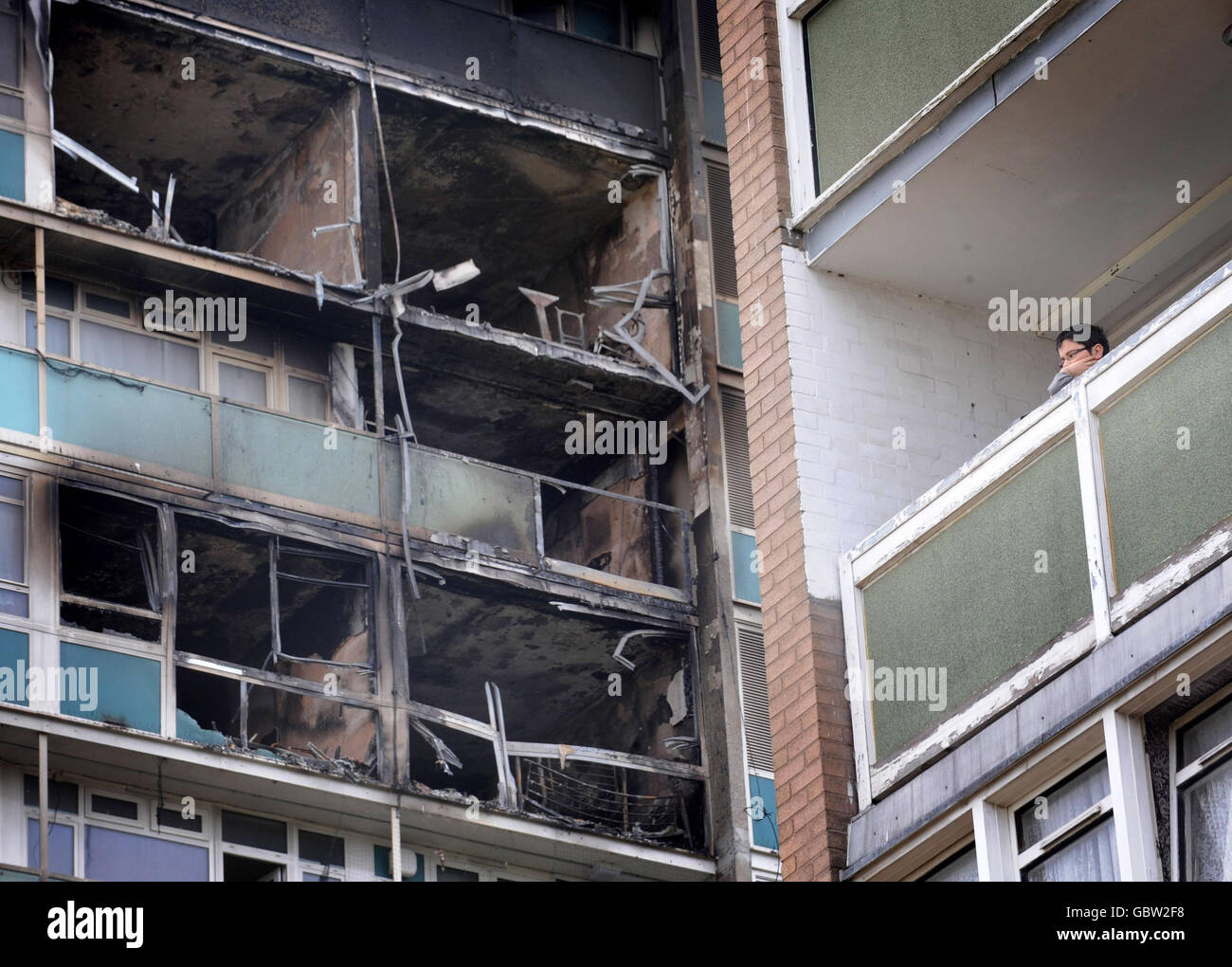 Death exterior block of flats hi-res stock photography and images - Alamy