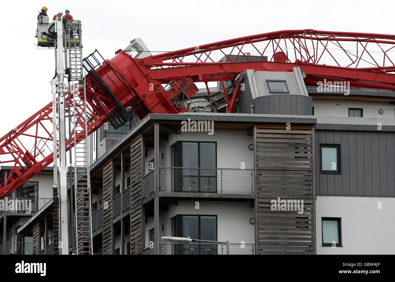 Crane Falling Over High Resolution Stock Photography and Images - Alamy