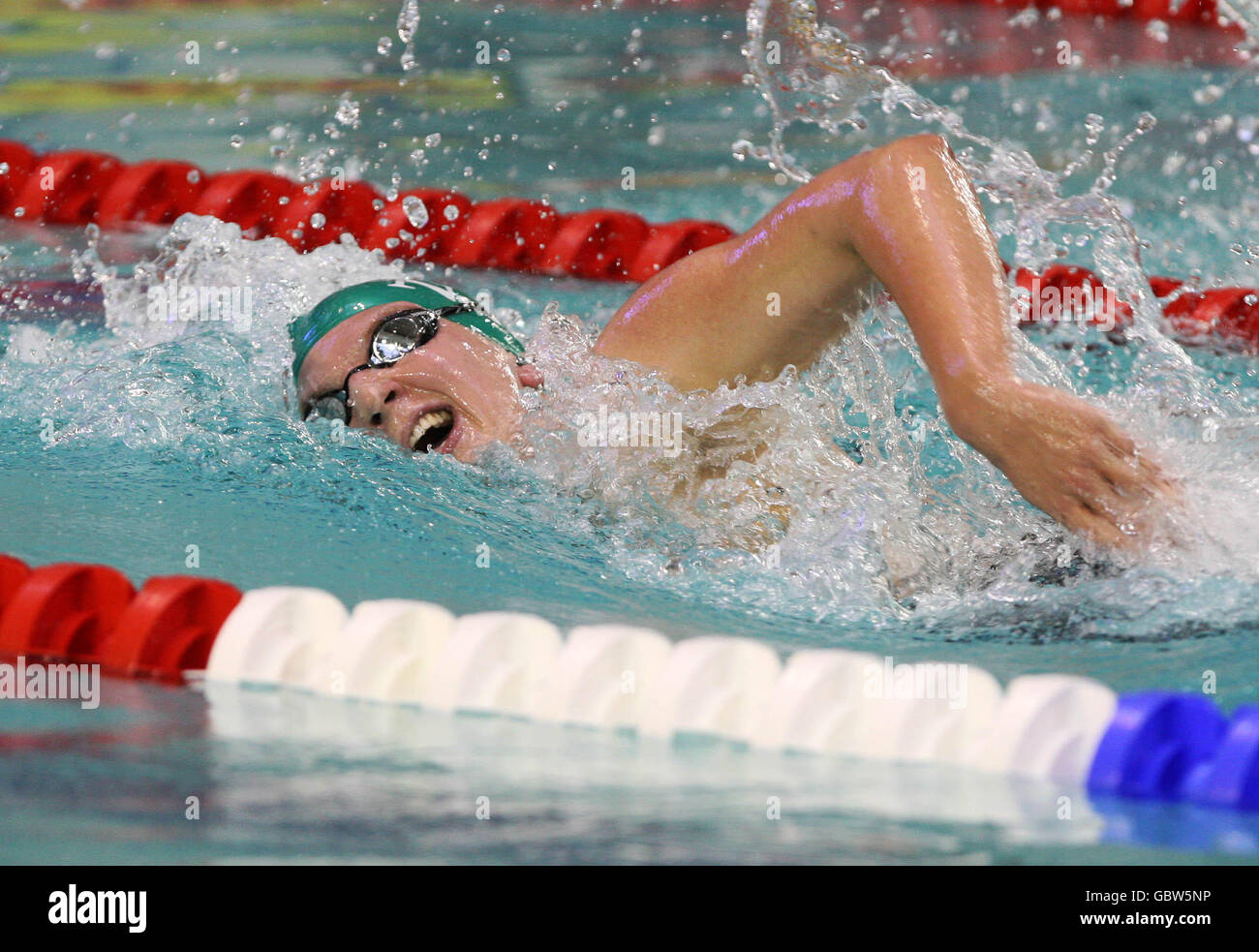 Rebecca Adlington in action during the Scottish Gas National Open ...