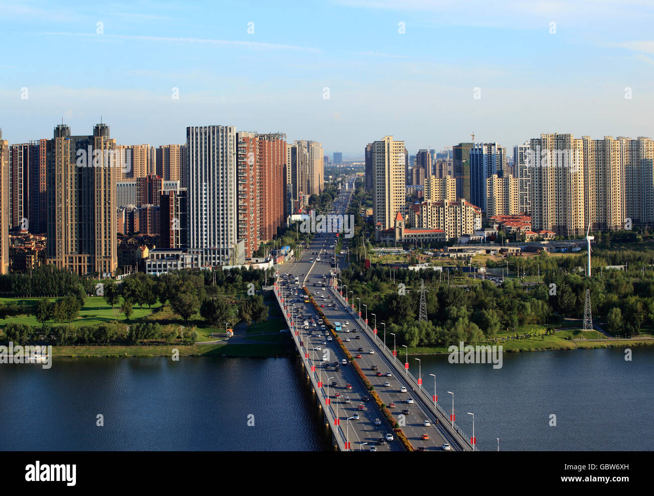 Urban architecture in Shenyang Stock Photo - Alamy