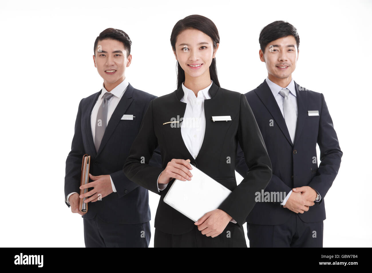 Car sales team Stock Photo - Alamy