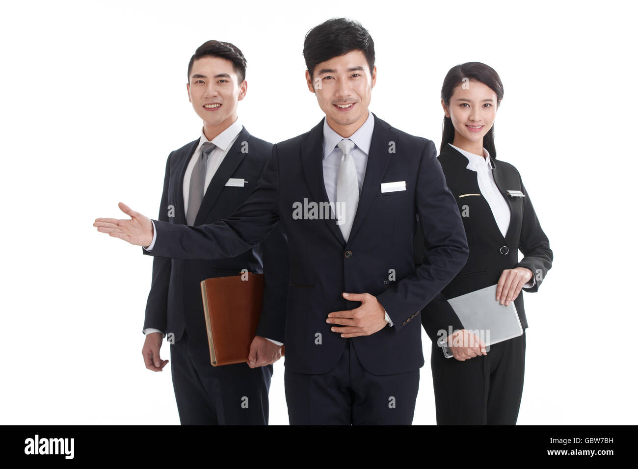 Car sales team Stock Photo - Alamy