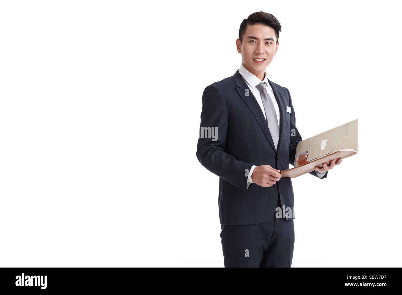 Young service personnel Stock Photo - Alamy