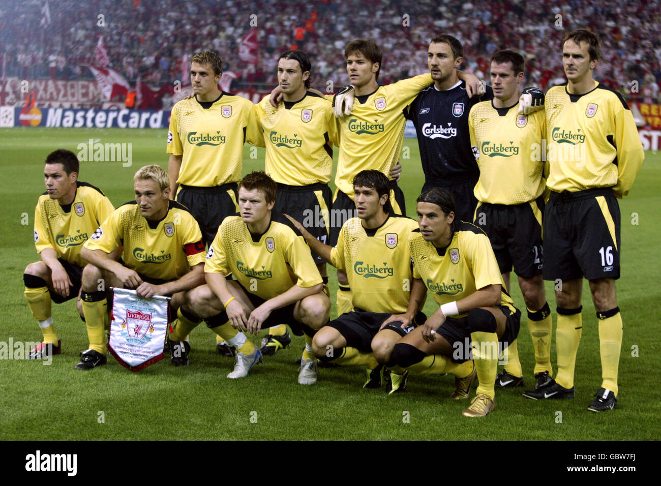 Liverpool team group hi-res stock photography and images - Alamy