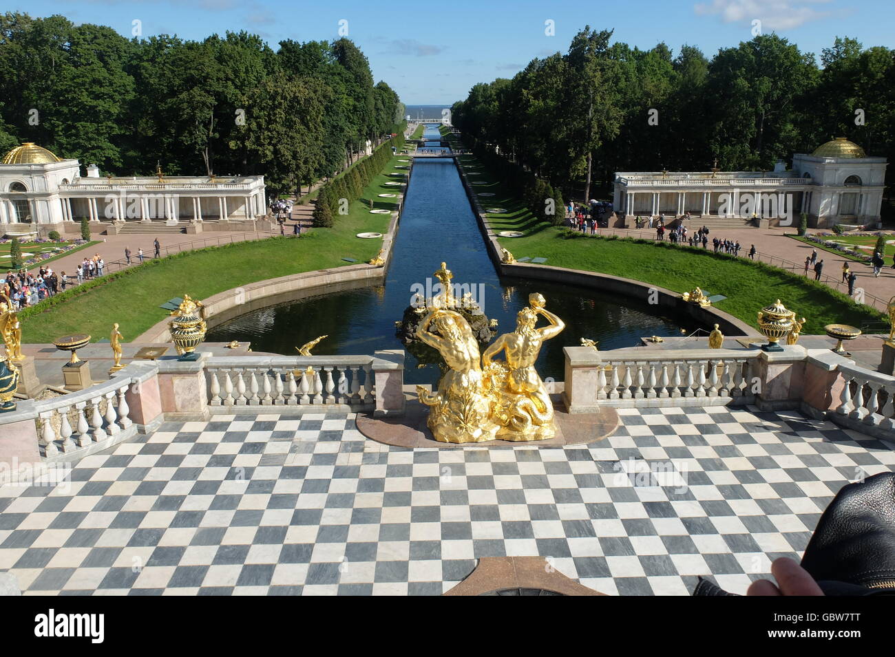 Peterhof Palace and Gardens, Russia Stock Photo - Alamy