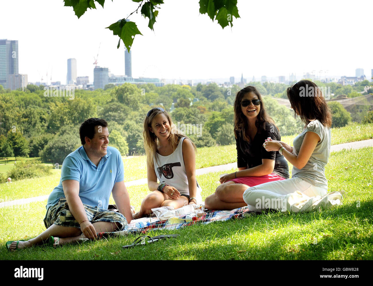UK hot weather Stock Photo - Alamy