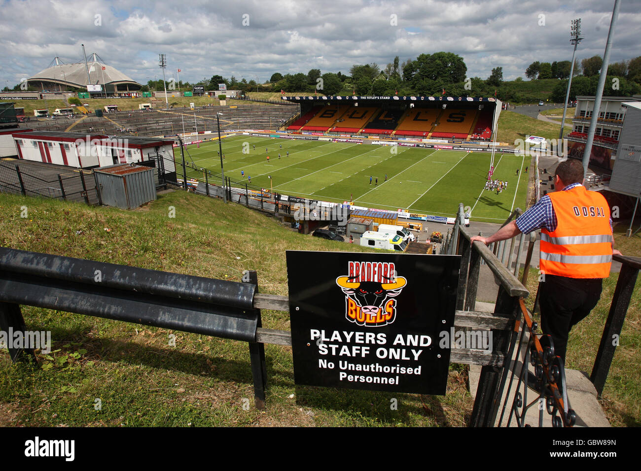 A view of the odsal stadium hi-res stock photography and images - Alamy
