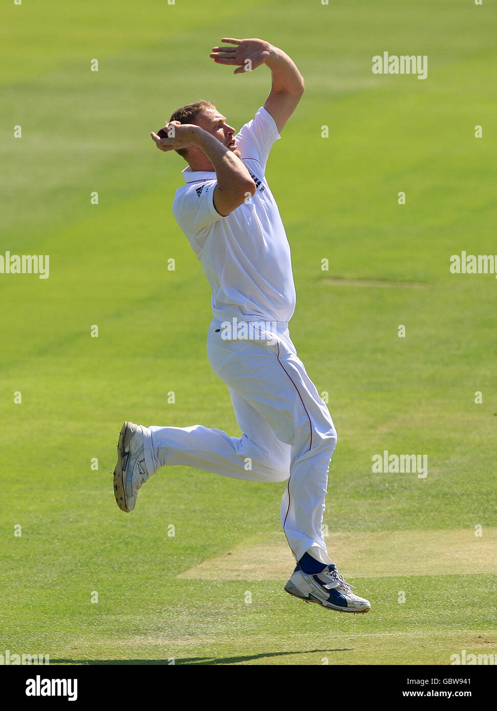 Cricket - Friendly - Day Two - Warwickshire v England - Edgbaston. England's Andrew Flintoff ...