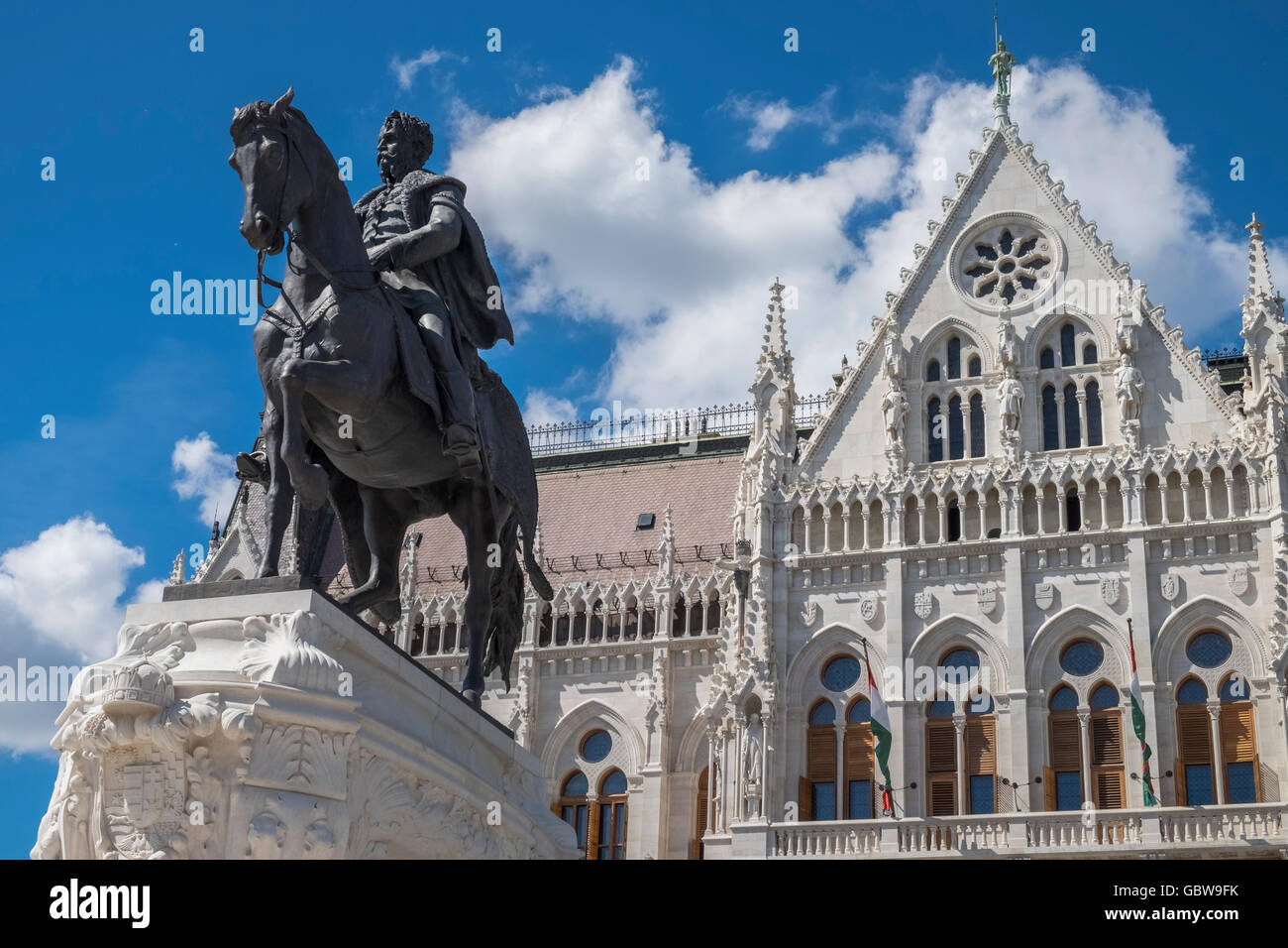 Statue of Gyula Andrassy, Hungarian Statesman and Prime Minister ...
