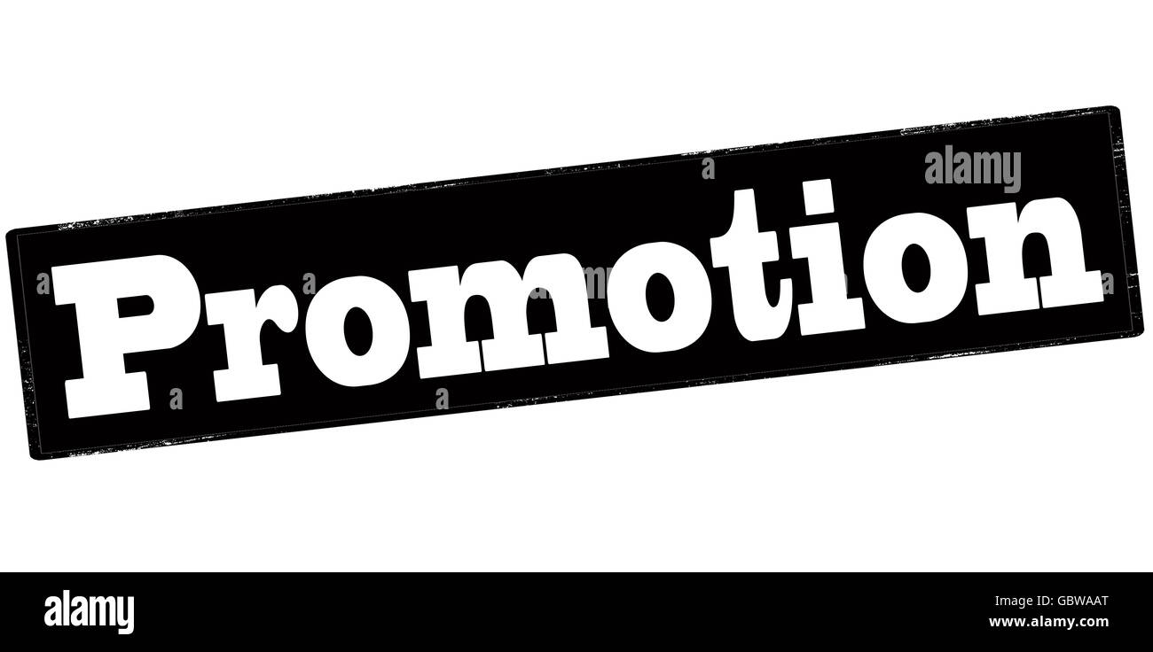 Rubber stamp with word promotion inside, vector illustration Stock ...