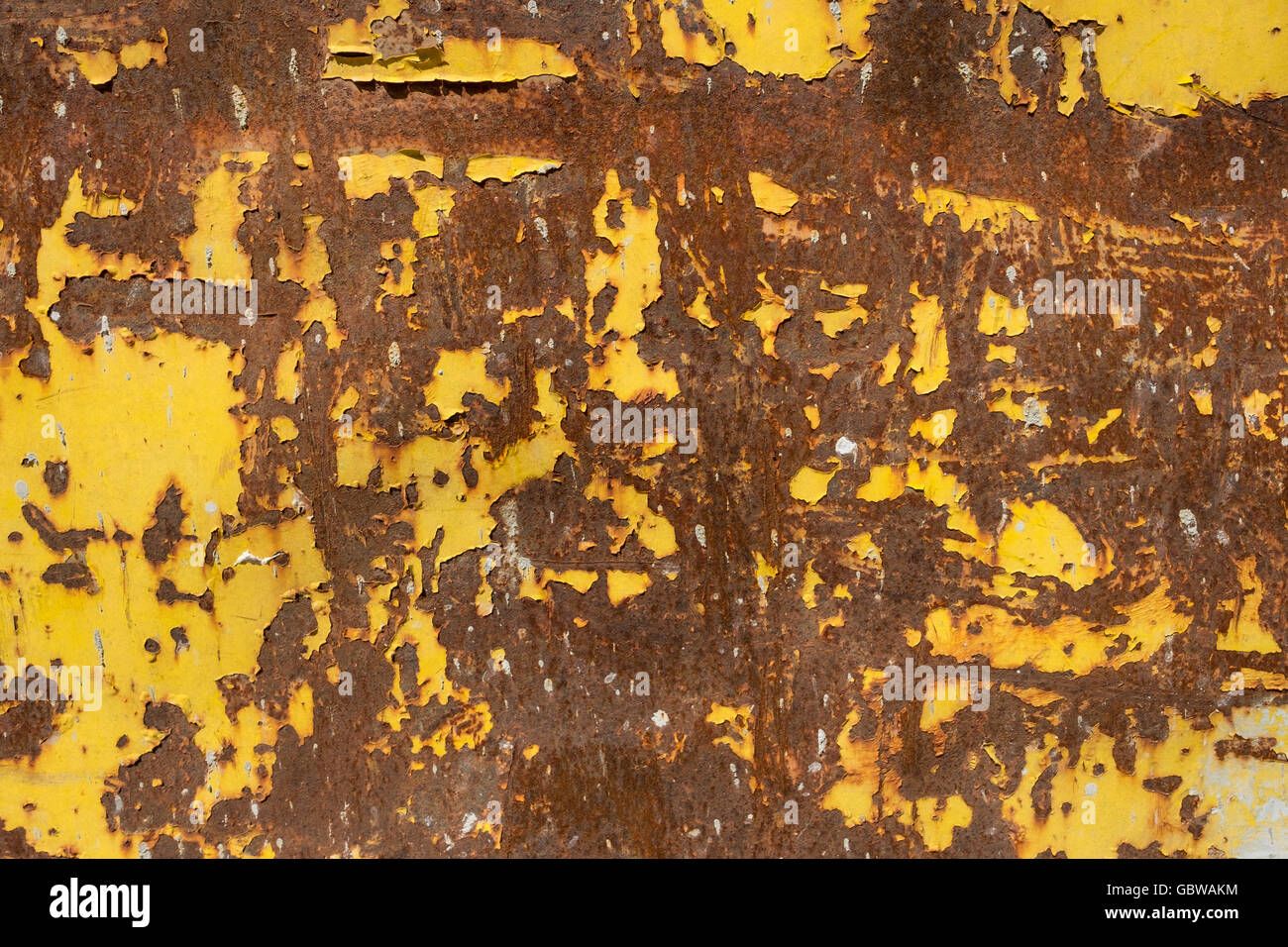 Abstract background of brown rust, steel and yellow colour Stock Photo ...