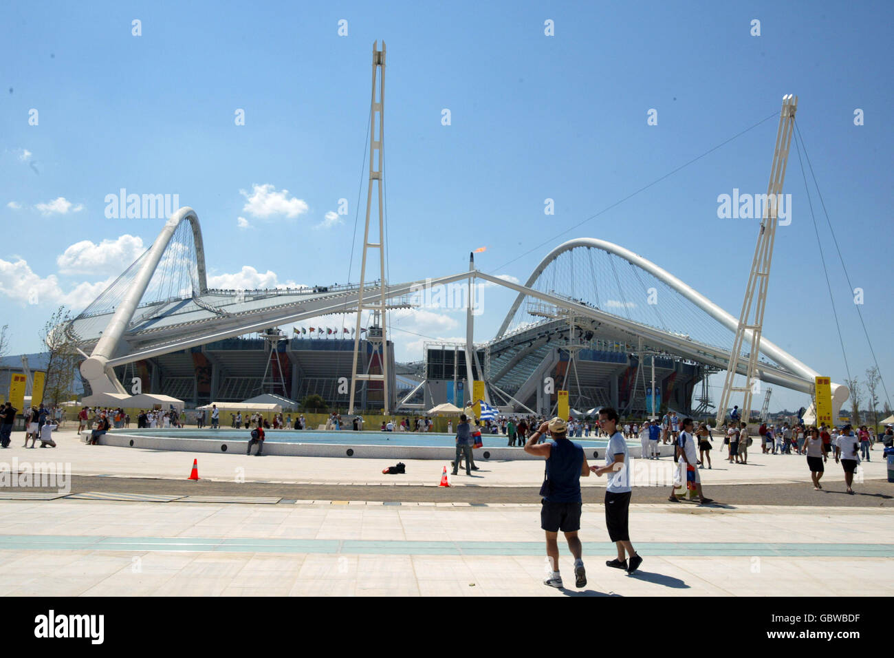 General view of the olympic torch hi-res stock photography and images ...