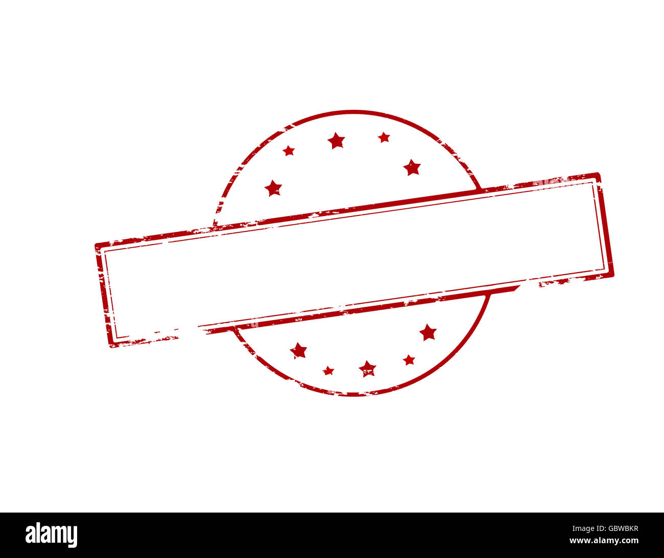 Rubber stamp with no text inside, vector illustration Stock Photo - Alamy