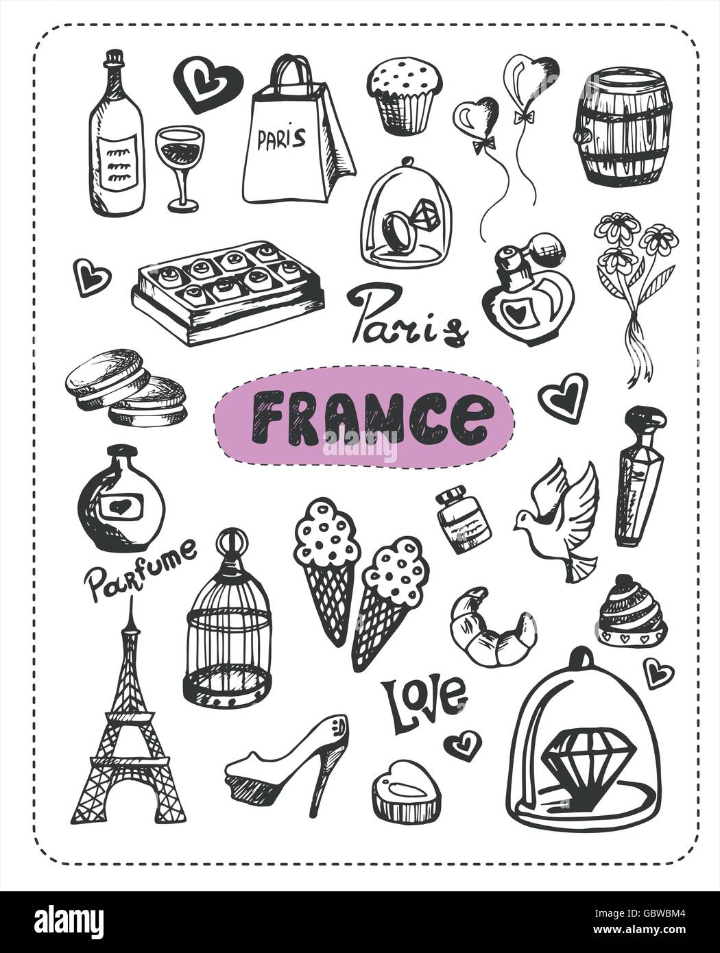 Paris Vector Stock Photos & Paris Vector Stock Images - Alamy