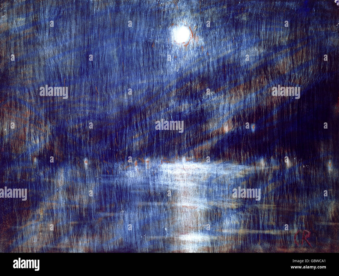 Rohlfs christian moon hi-res stock photography and images - Alamy