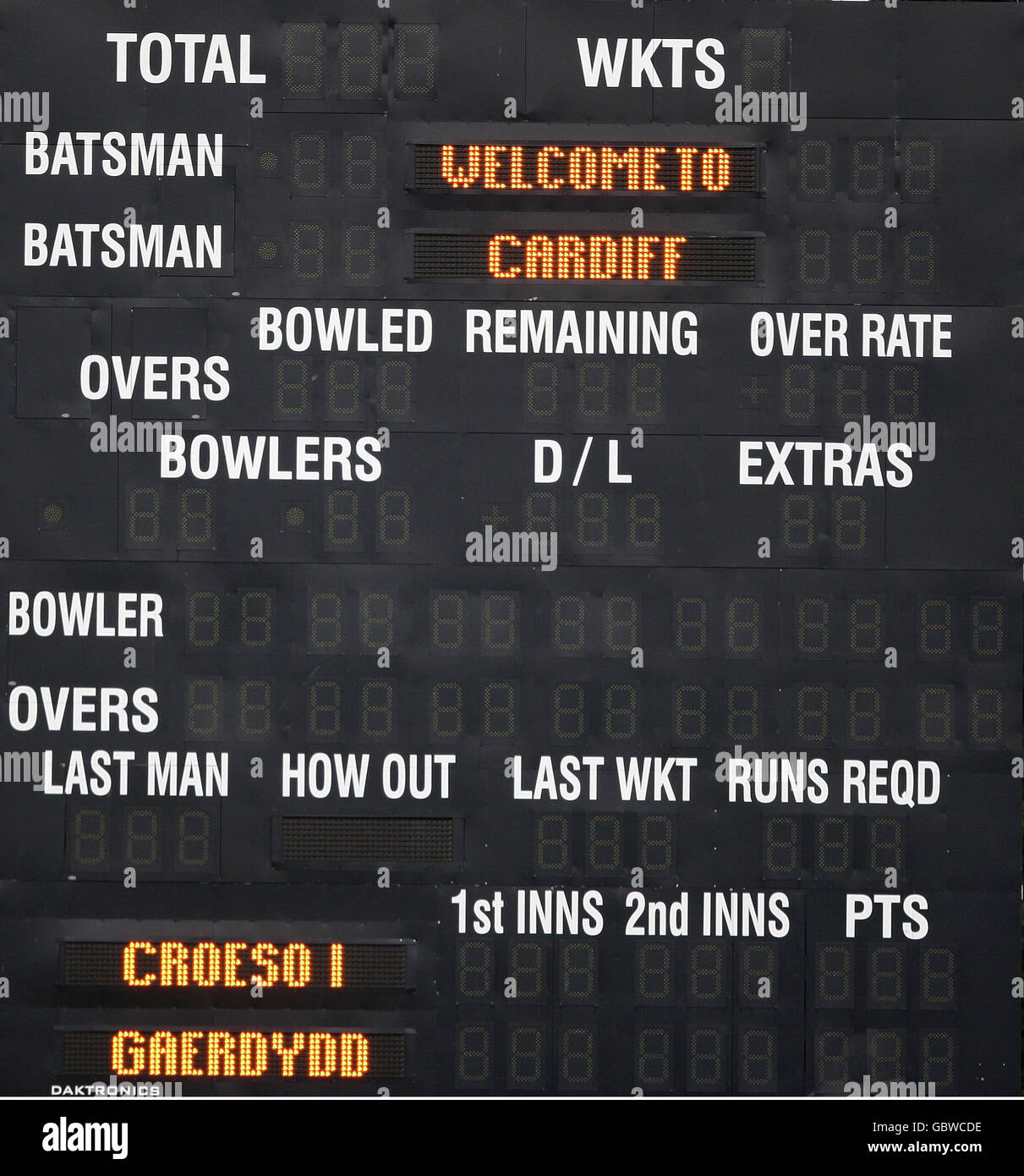 Cricket scoreboard australia hi-res stock photography and images - Alamy