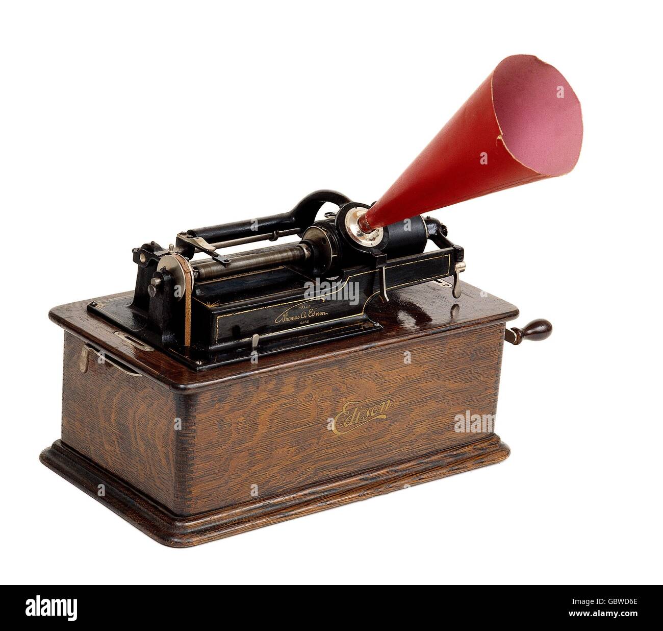 music, gramophone, by "Edison", circa 1900, Additional-Rights ...