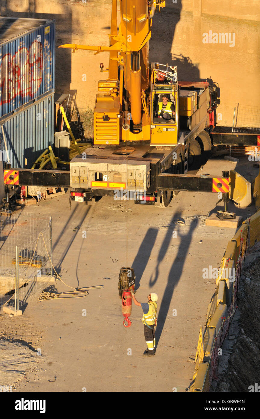 Heavy machinery for construction Stock Photo - Alamy