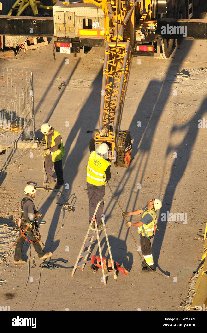 Heavy machinery for construction Stock Photo - Alamy