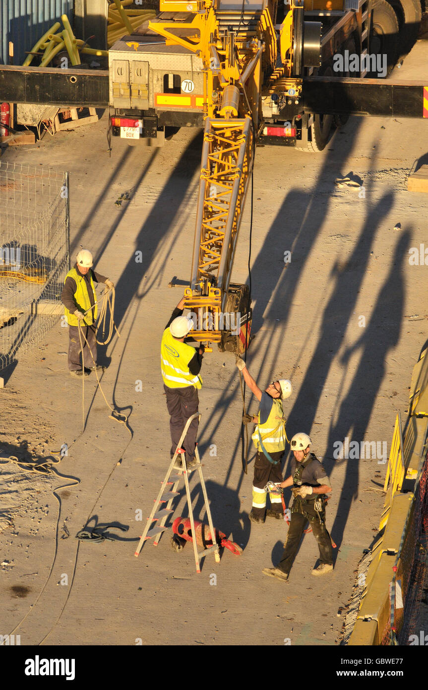 Heavy machinery for construction Stock Photo - Alamy