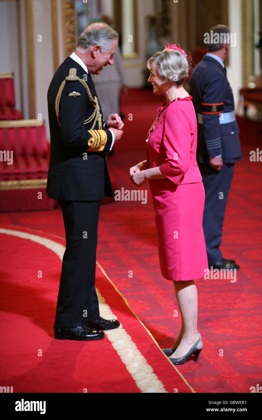 Professor Deborah Ashby from Billericay is made an OBE by the Prince of ...