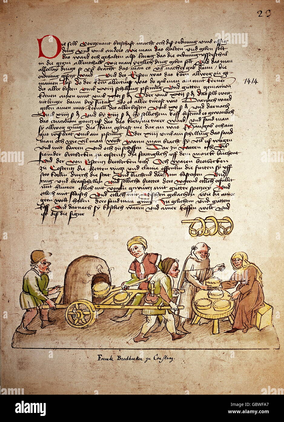 Medieval baker hi-res stock photography and images - Alamy