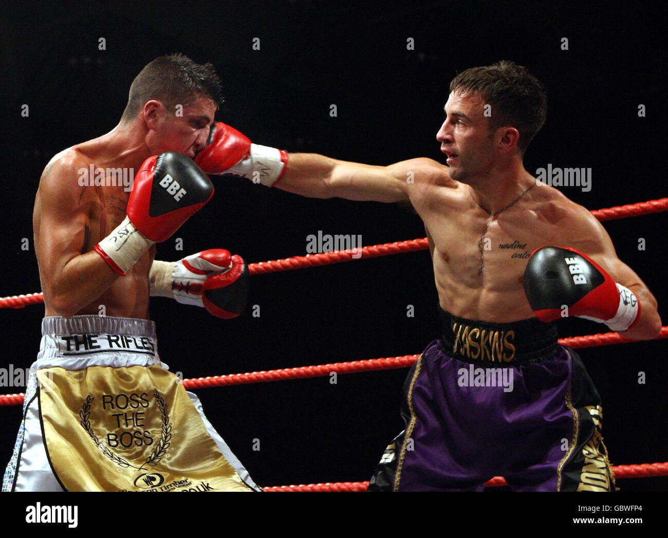 Boxing - British Super-flyweight Title Bout - Lee Haskins v Ross ...