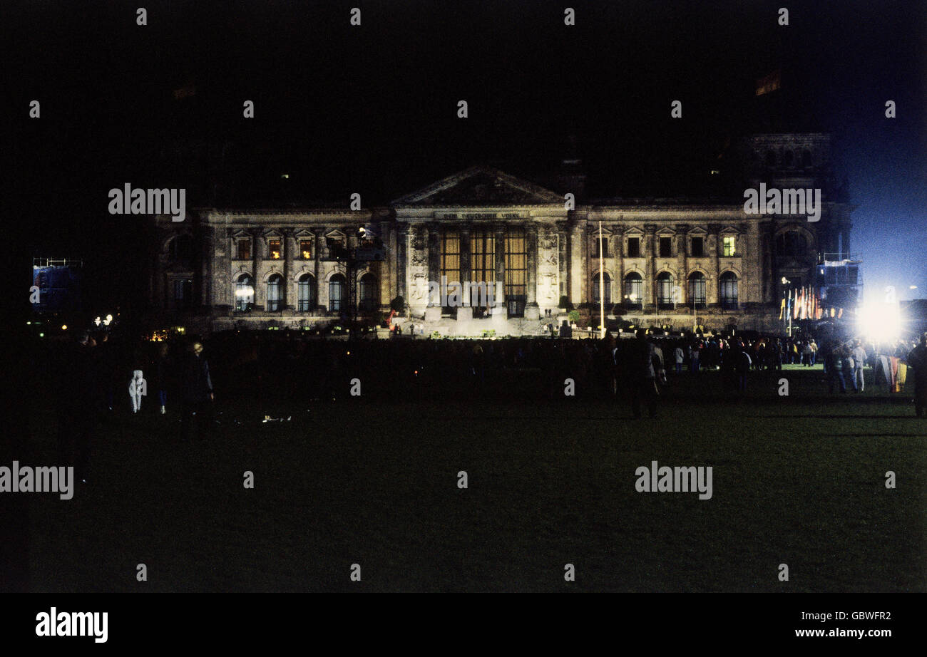 geography / travel, Germany, German reunification, celebration, in ...