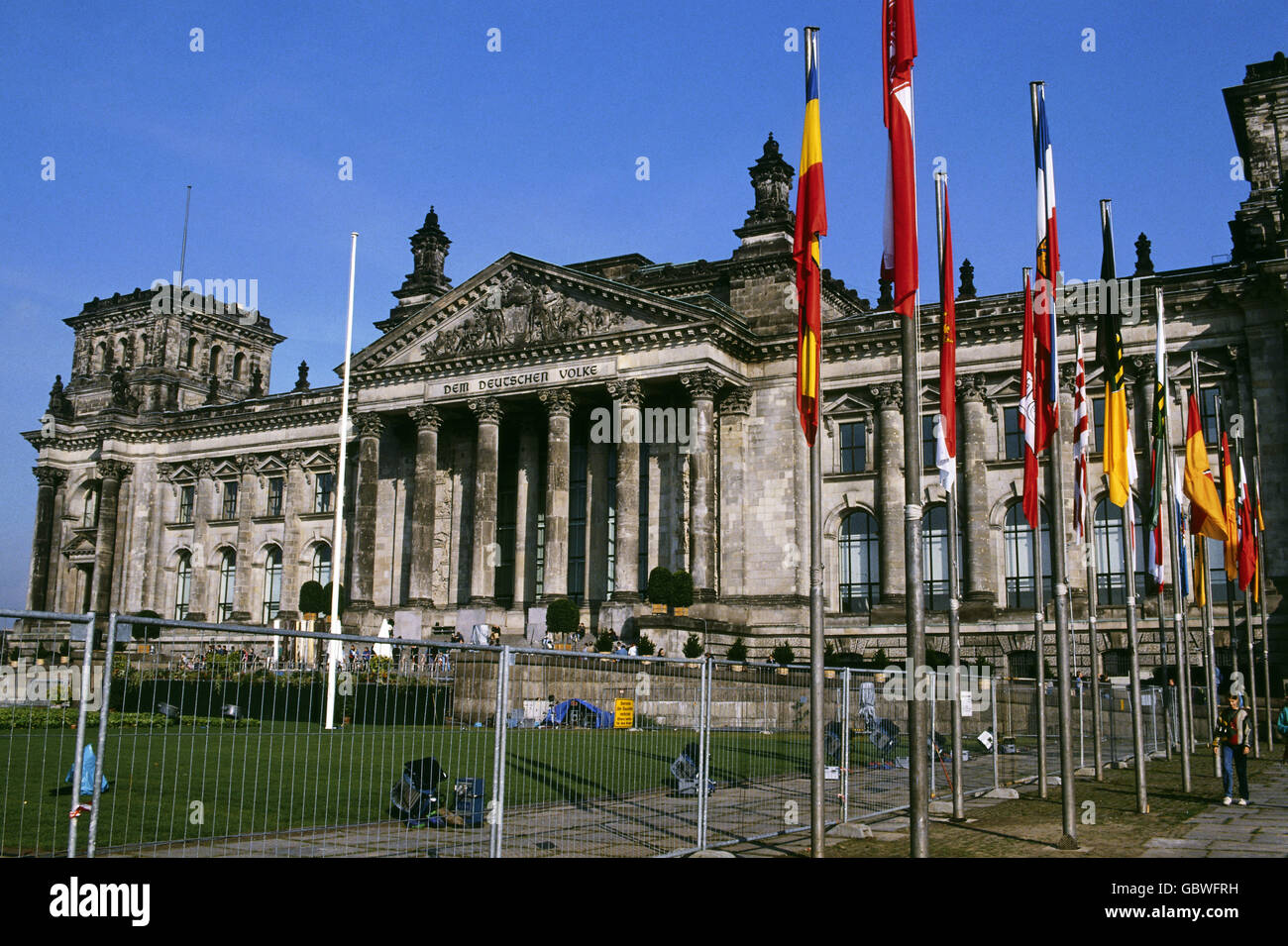 geography / travel, Germany, German reunification, Reichstag, day of ...