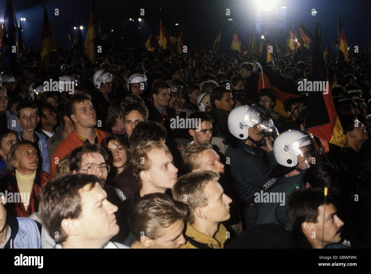 geography / travel, Germany, German reunification, celebration, in ...