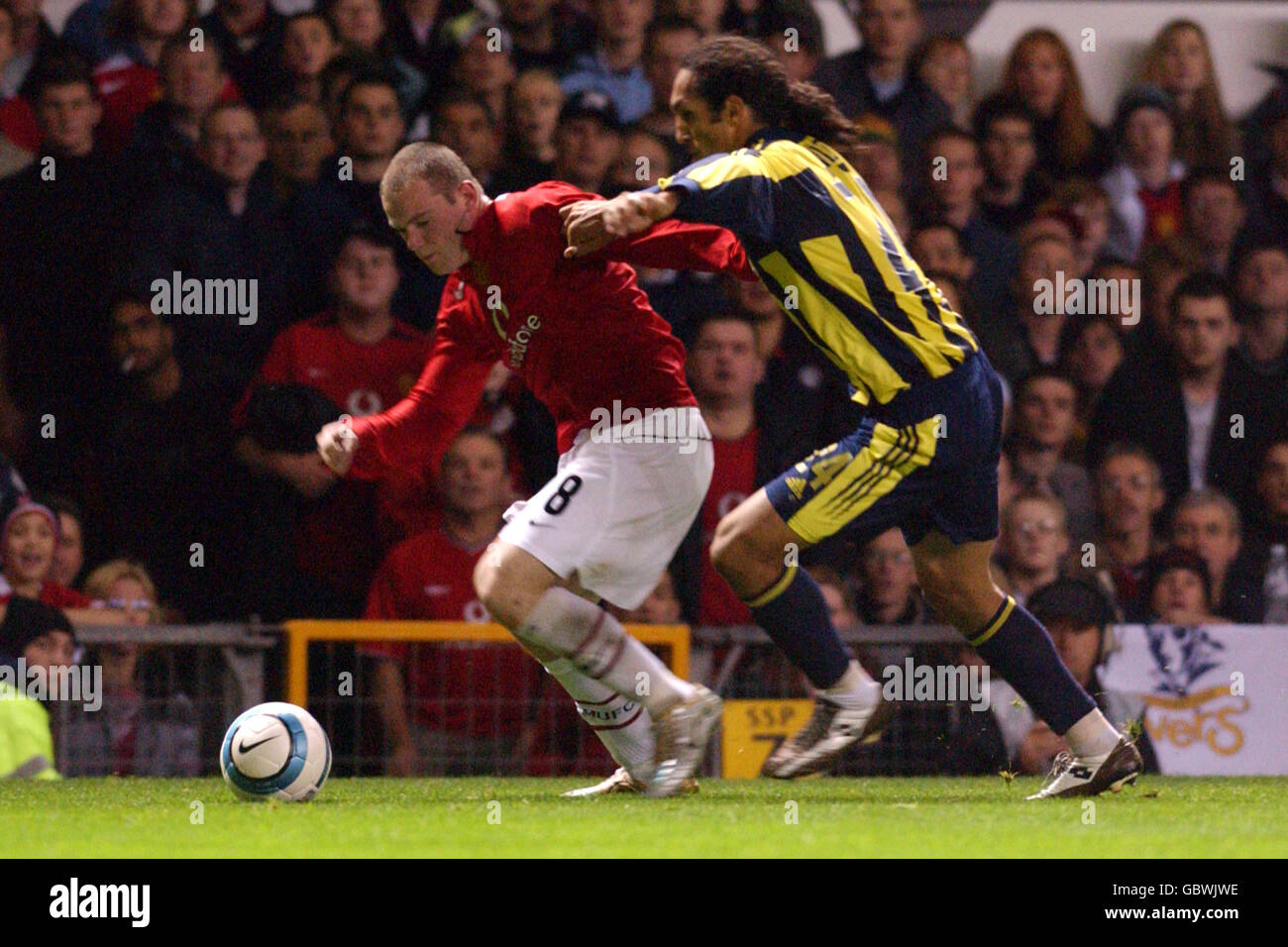 Manchester uniteds wayne rooney and fenerbahces deniz baris hi-res ... Manchester uniteds wayne rooney and fenerbahces deniz baris hi-res ...