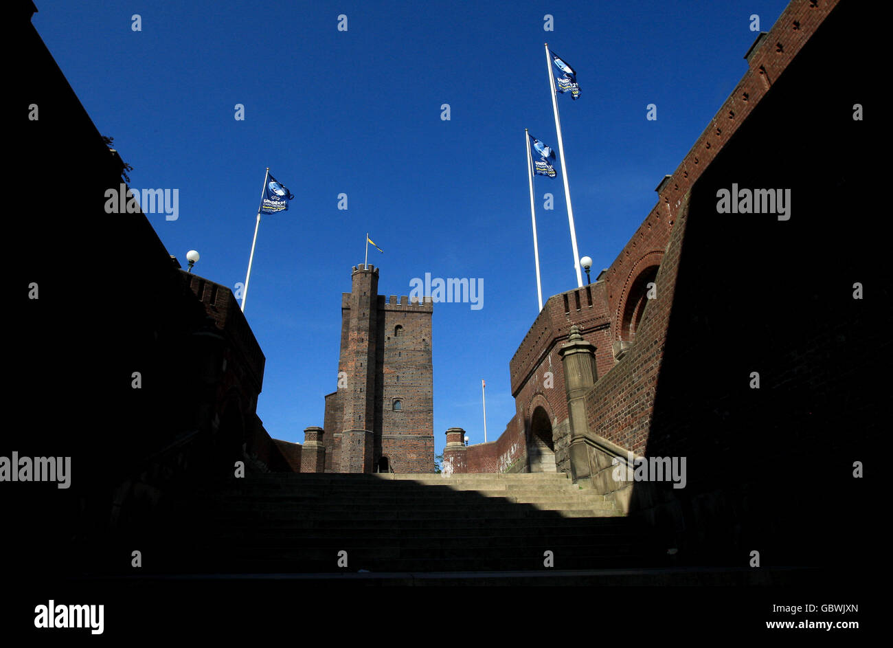 Travel Stock - Helsingborg - Sweden. General view of the Karnan Tower ...